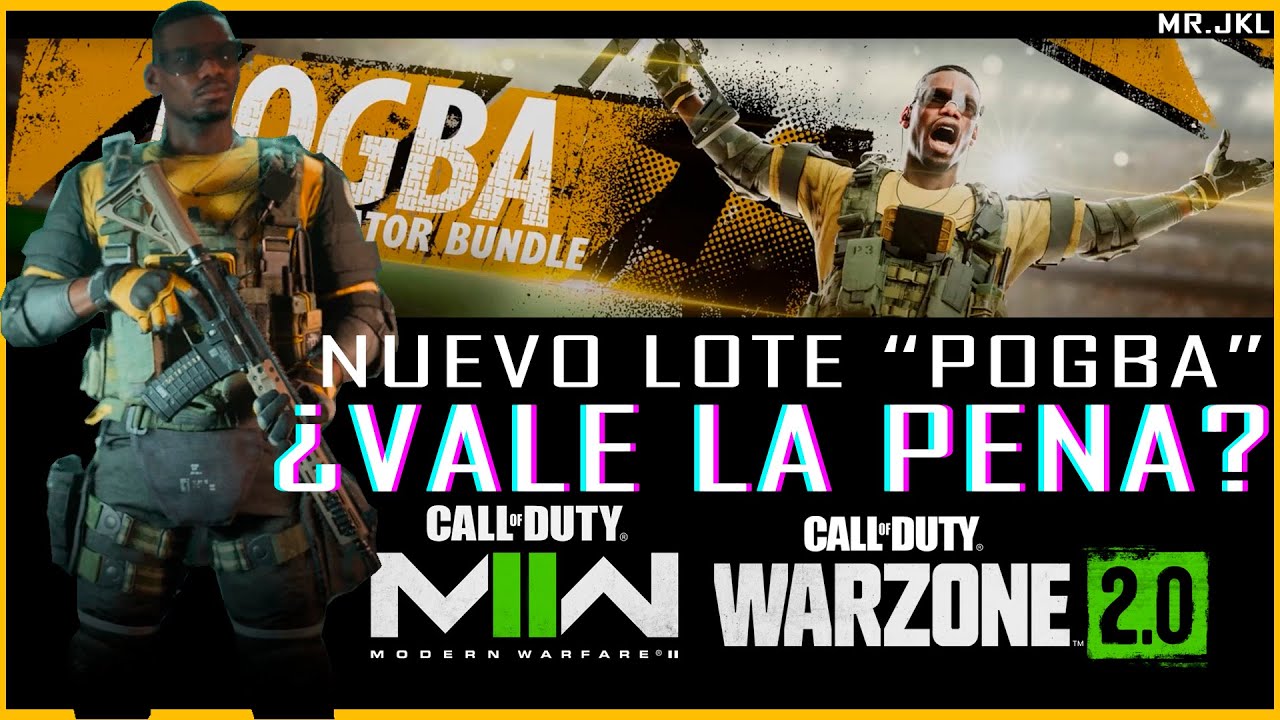POGBA Operator Bundle NUEVO LOTE Call of Duty Modern Warfare 2 y ...