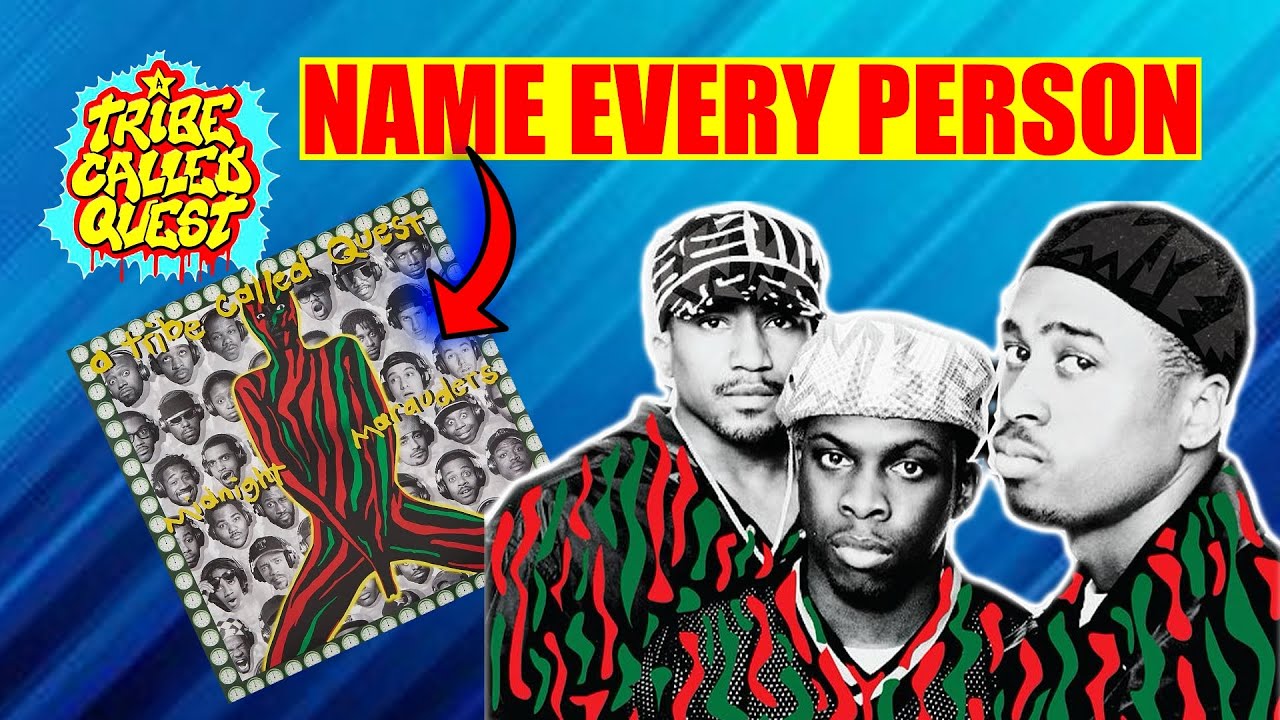 The Different Faces On Each Version Of Midnight Marauders - YouTube