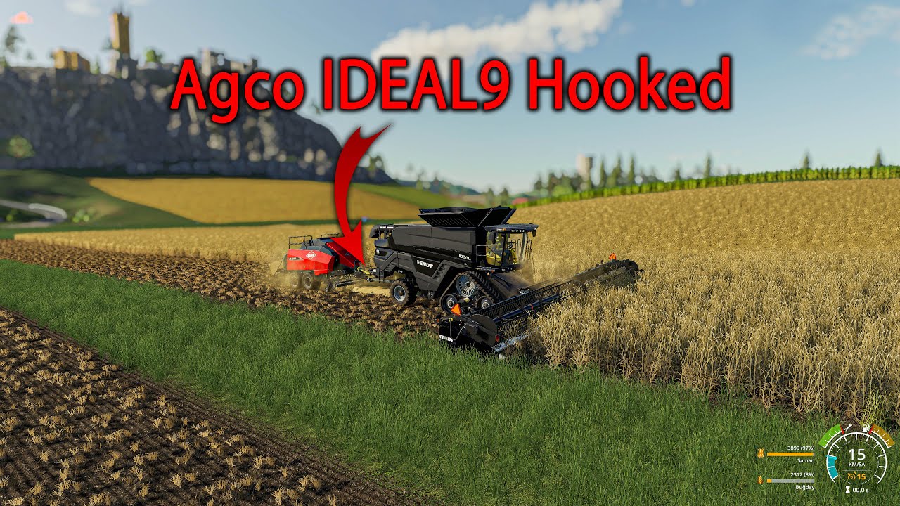 Farming Simulator 19 Agco IDEAL9 kancalı | Yeni mod - YouTube