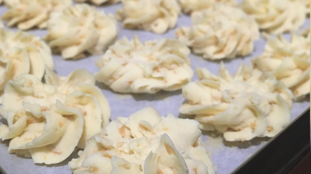 How to Make Cheese sago cookies | Cara Membuat Kue Sagu Keju - YouTube