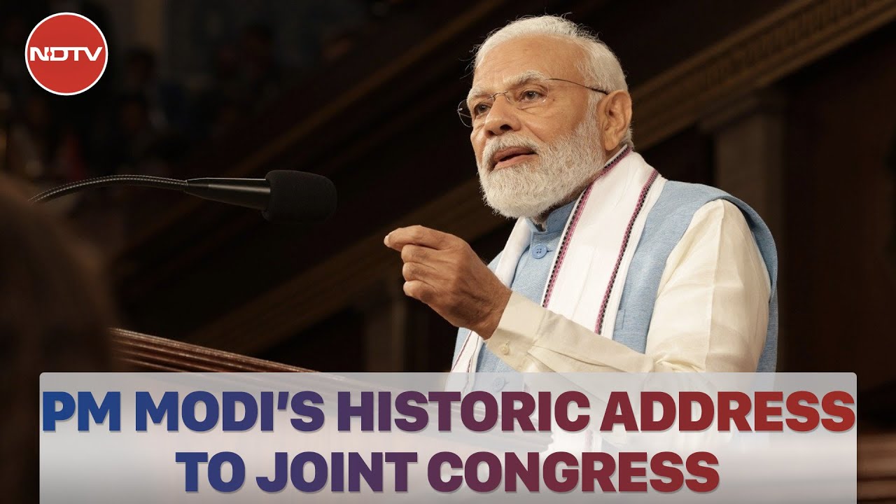 PM Modi State Visit To US | In PM Modi's Address To US Congress, A ...