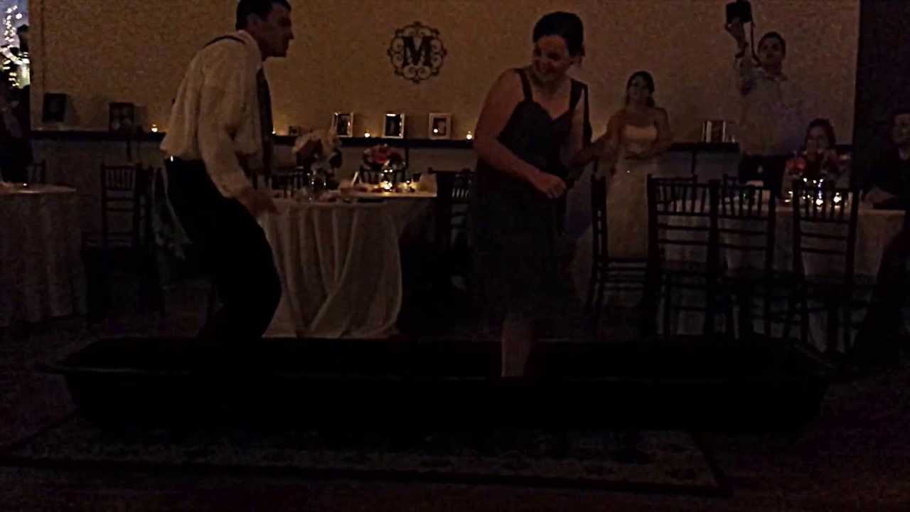 Hog Trough Dance at Eggerman Monday Wedding 7-27-13 - YouTube