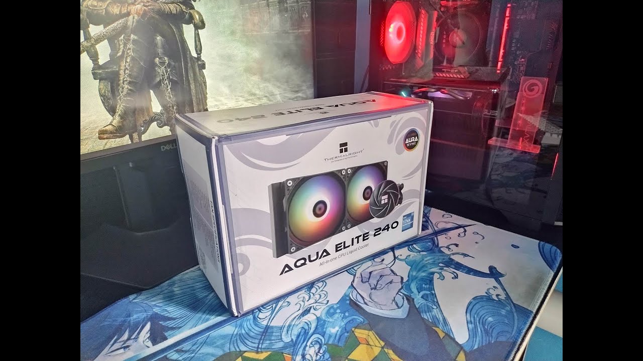Unboxing Water cooler Thermalright Aqua Elite 240 / Aliexpress / Repostando - YouTube