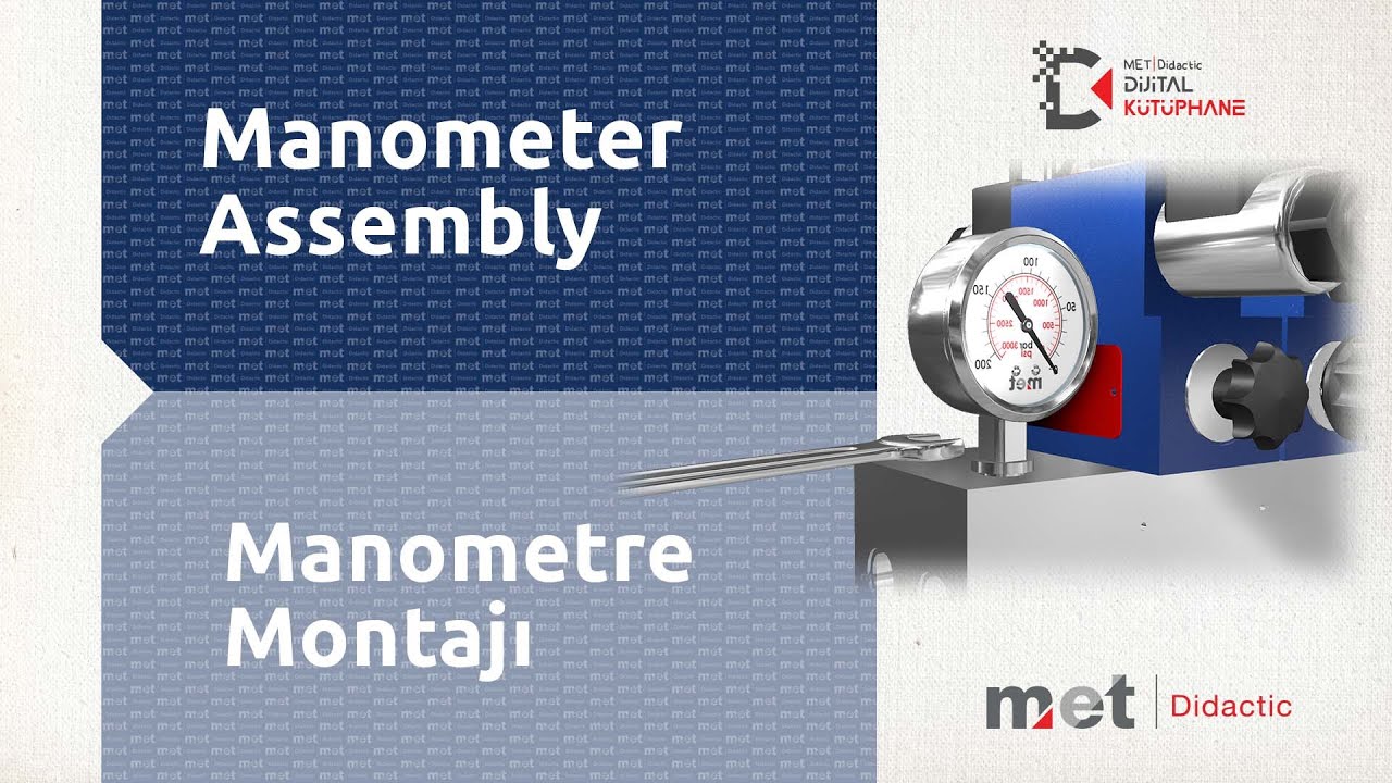 Manometre Montajı/Manometer Assembly - YouTube