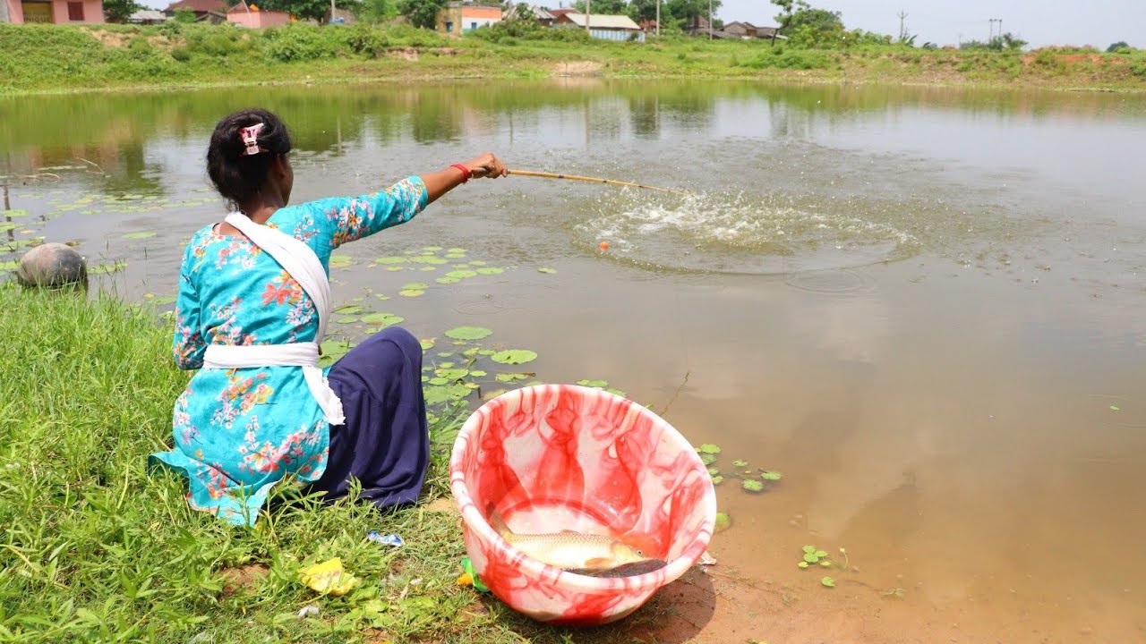 Fishing Video || Fishing techniques are very simple if the right method ...