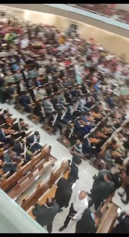 Culto da Mocidade, CCB Central de Goiânia GO, Hino 390 Eis que vem o ...