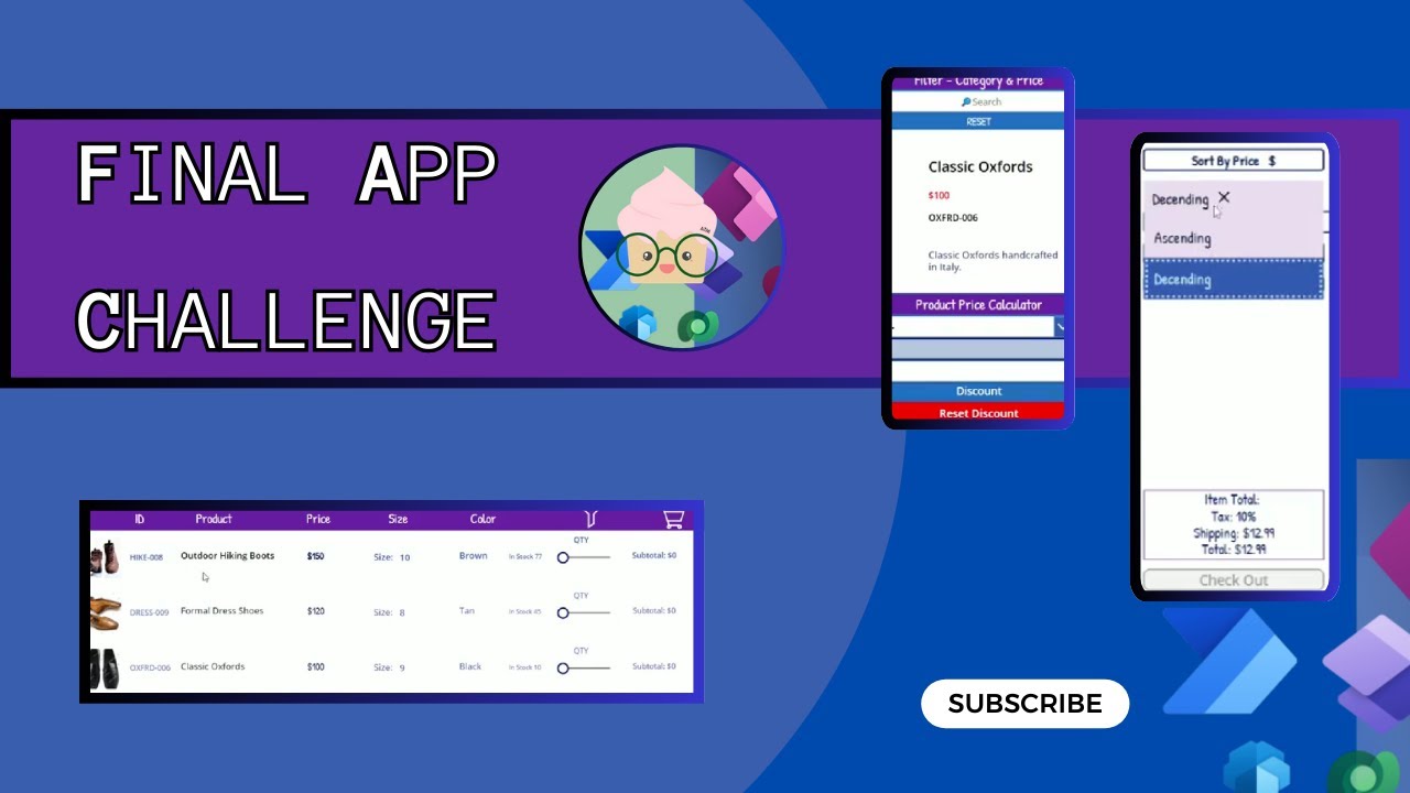 Microsoft Power Apps - Power Up ‘Final App Challenge’ with time stamps ...