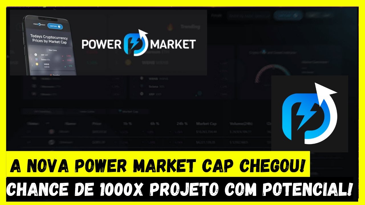 POWER MARKET - PRÉ VENDA NA PINK SALES - Com Potencial de 1000x - YouTube