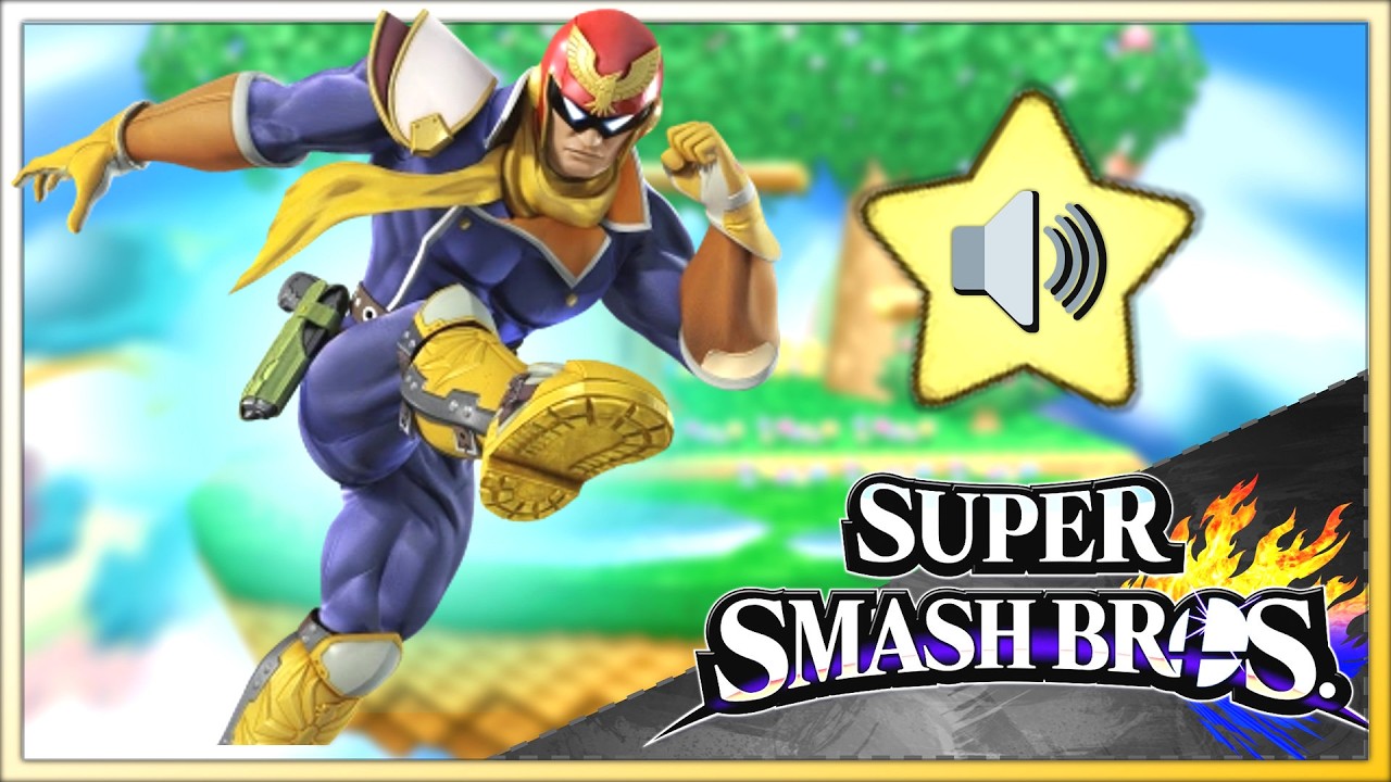 Super Smash Bros - Captain Falcon Voice Clips - YouTube
