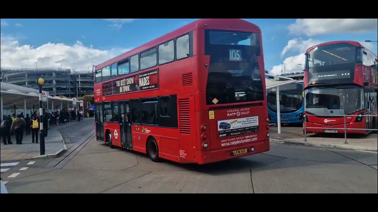 Buses And Coaches At Heathrow Airport Central Bus Station #tfl # ...