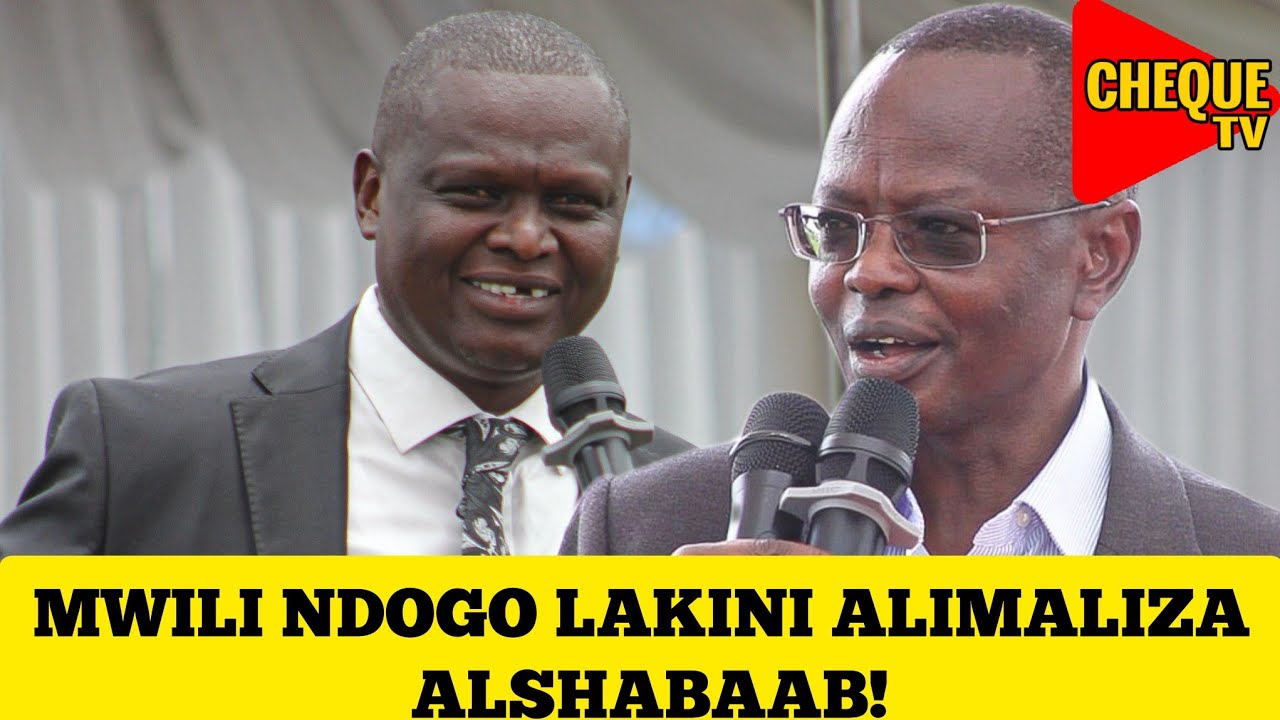 Drama: Hon Kibet Komen Makes Mourners LAUGH as he Welcomes Ex-Police IG ...