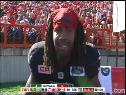 CFL 2017 EDMONTON ESKIMOS AT CALGARY STAMPEDERS - YouTube