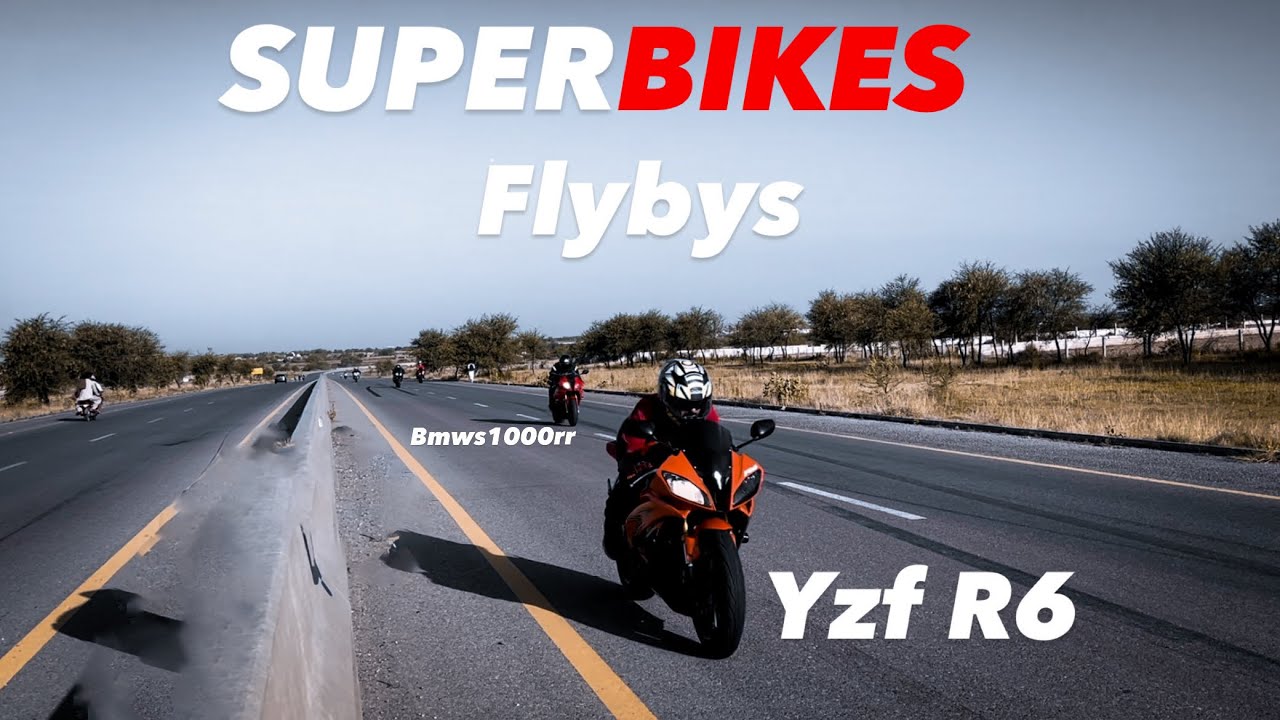 Superbikes Flybys | Track Day Islamabad | Ybr17 - YouTube