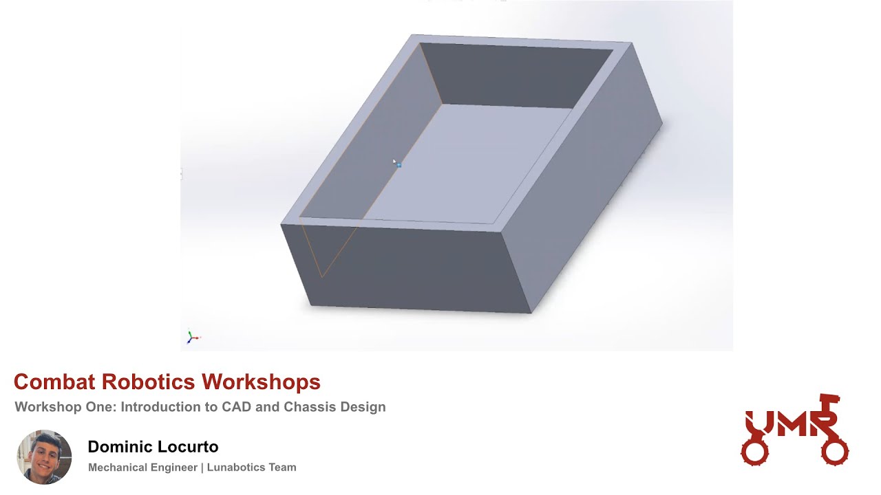 Combat Robotics Workshop 1: Introduction to CAD - YouTube