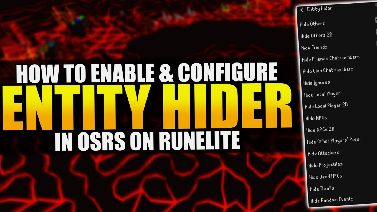 How to Hide Other Players in OSRS | Runelite Settings Guide - YouTube