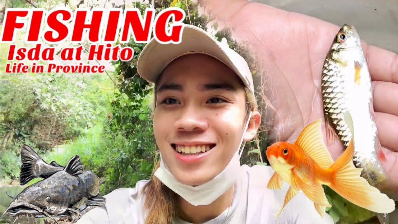 NANGHULI KAMI NG MGA ISDA SA ILOG (MAY GOLDFISH AT HITO) - YouTube