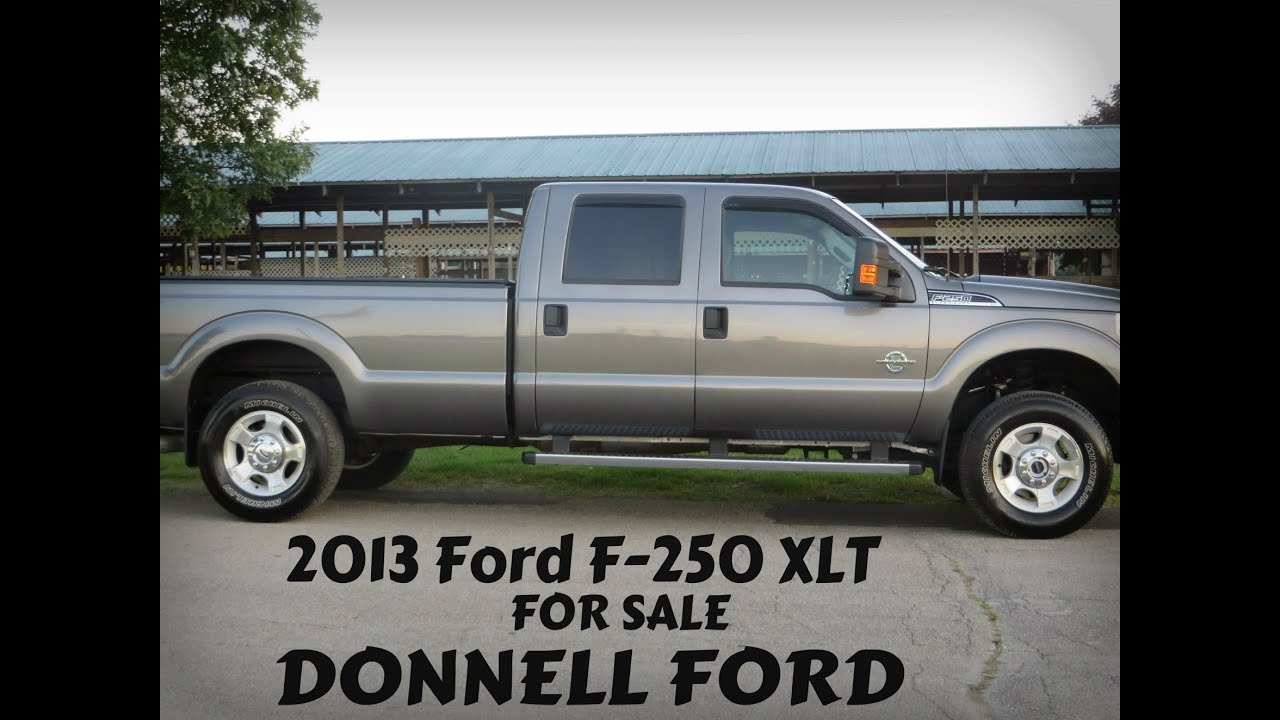 2013 Ford F-250 XLT FOR SALE at Donnell Ford in Boardman Ohio - YouTube