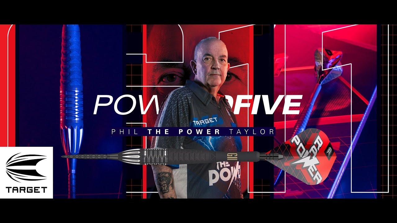 Target Phil Taylor RAW Power 9Five GEN11 Darts - YouTube