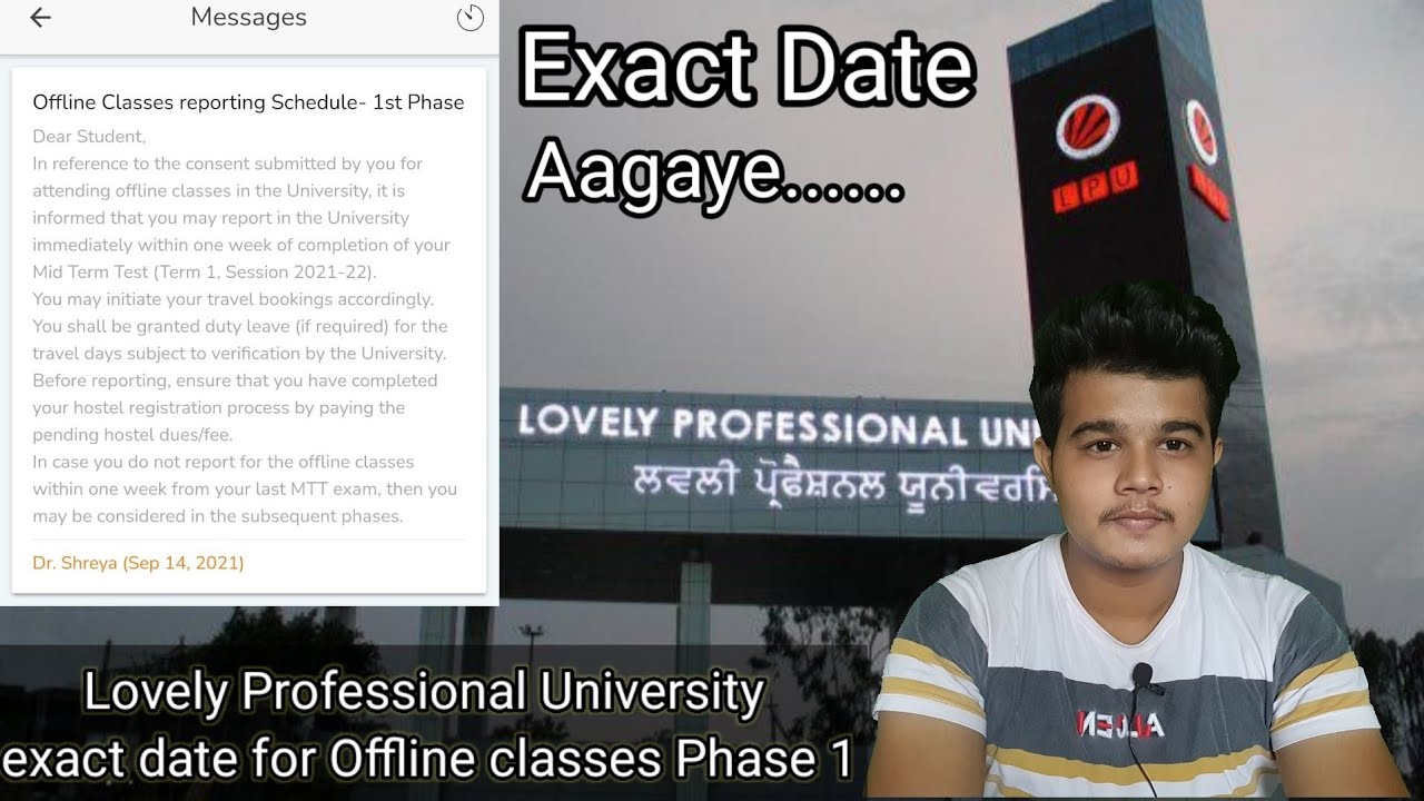 Offline Classes Reporting schedule for 1st Phase Exact date aagaye 🥳🥳 # ...