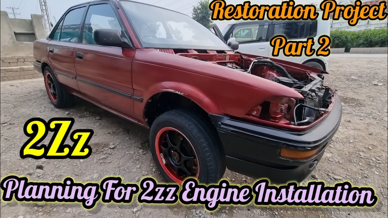 Planning For Installation Yamaha 2Zz Engine in Toyota Corolla ...