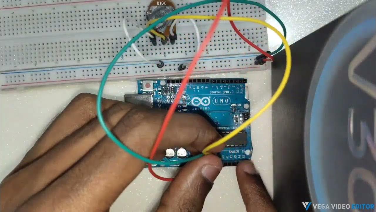 Arduino Project 51: 'Servo Knob' Created by Trishanth Kumar - YouTube