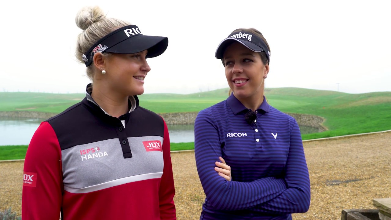 Charley Hull & Georgia Hall are ready for GolfSixes - YouTube