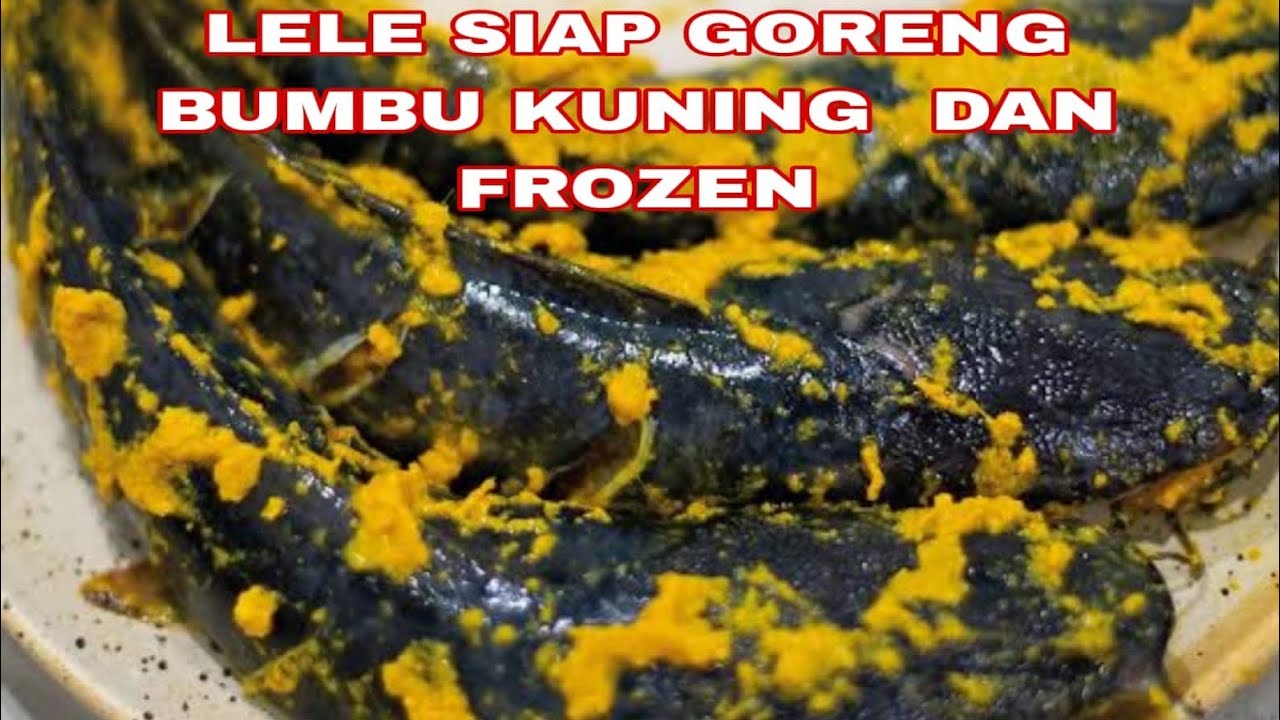 IDE JUALAN LELE BUMBU KUNING SIAP GORENG FROZEN FOOD - YouTube