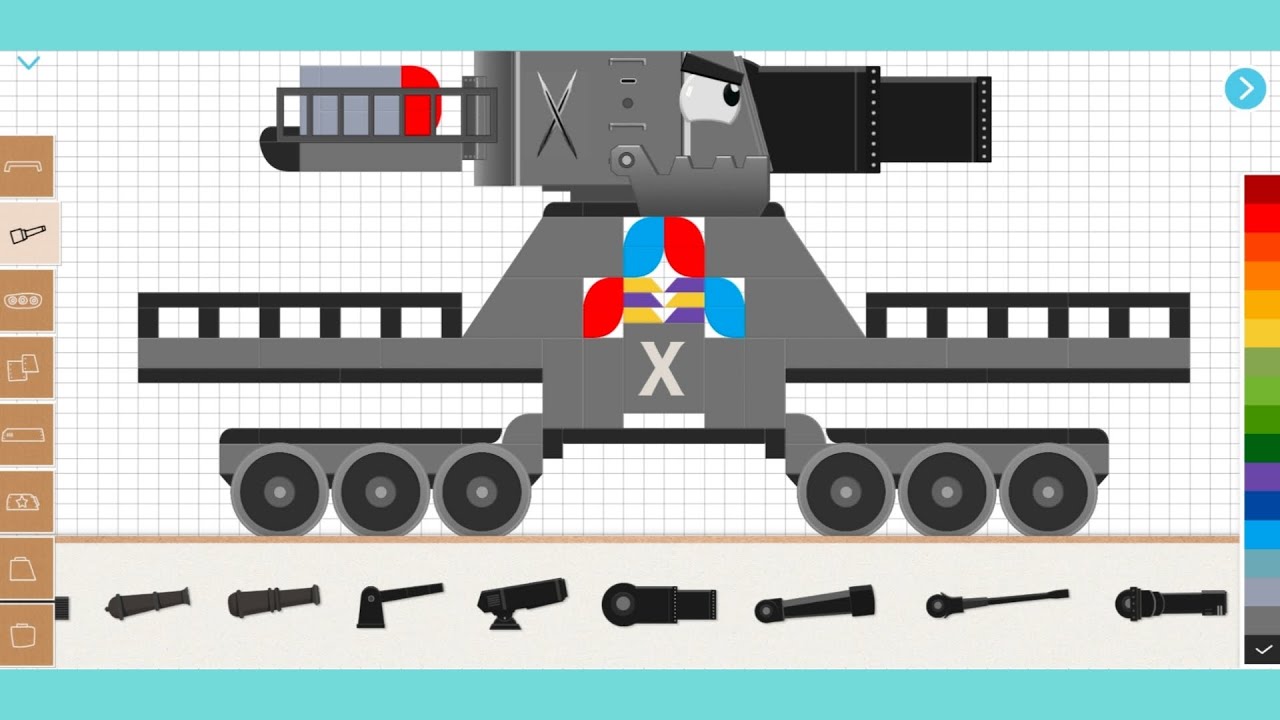 Labo Brick Tank - Atomic Tank - YouTube