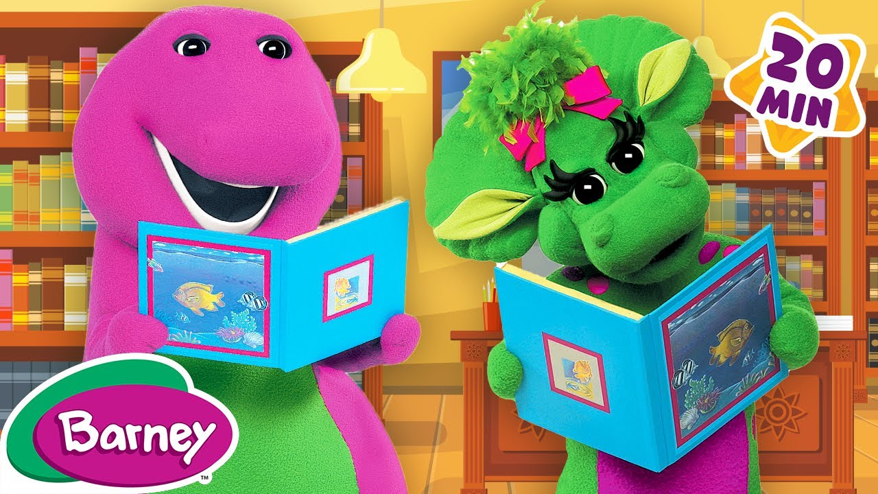 Books are FUN! | Back to School Songs for Kids + More Barney Nursery ...