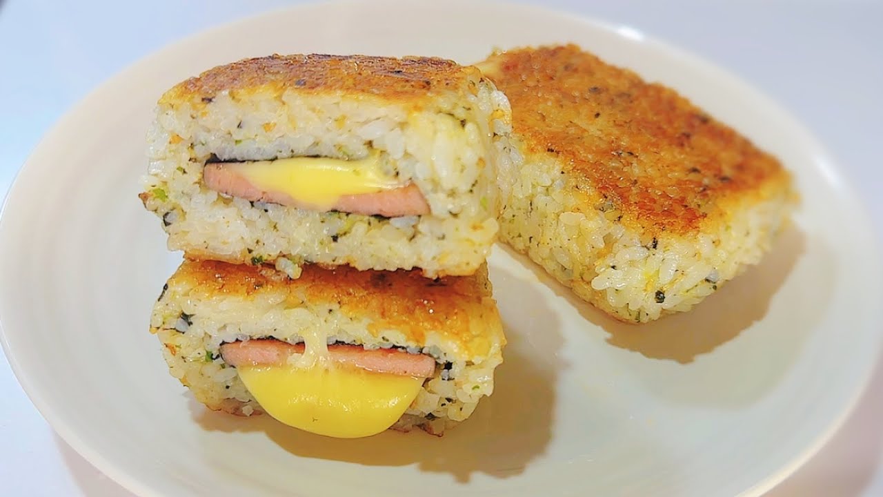 How to Make Easy and Delicious Cheese Rice Balls - Seaweed Rice Balls ...