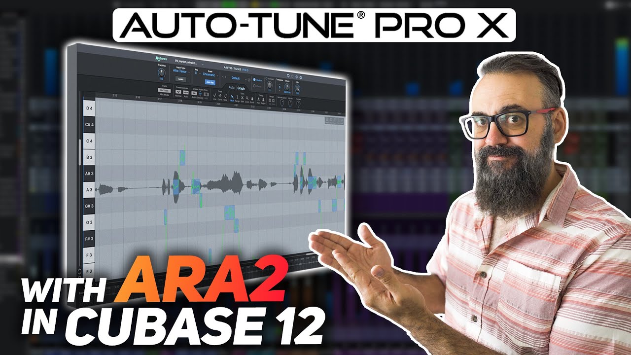 Master VOCAL TUNING with Auto Tune Pro X with ARA2 in CUBASE 12 - YouTube
