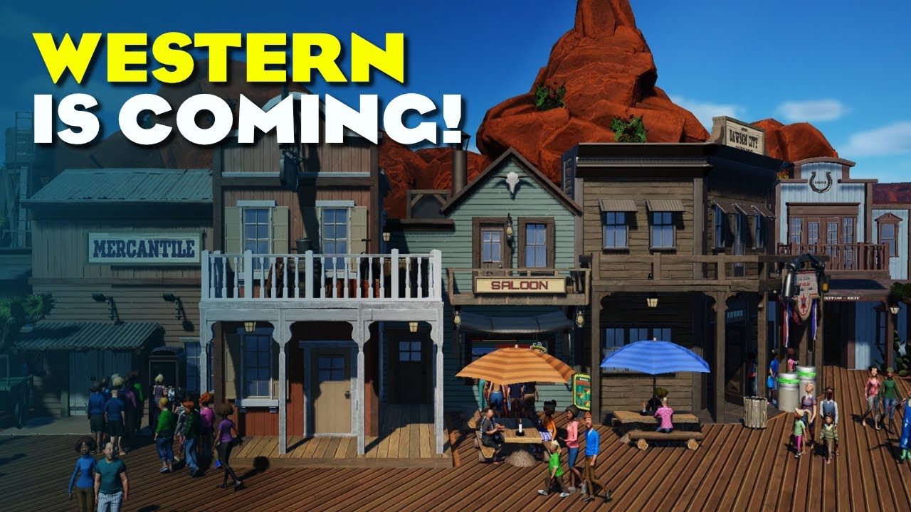 WESTERN Theme RETURNS to Planet Coaster 2 Roadmap - YouTube