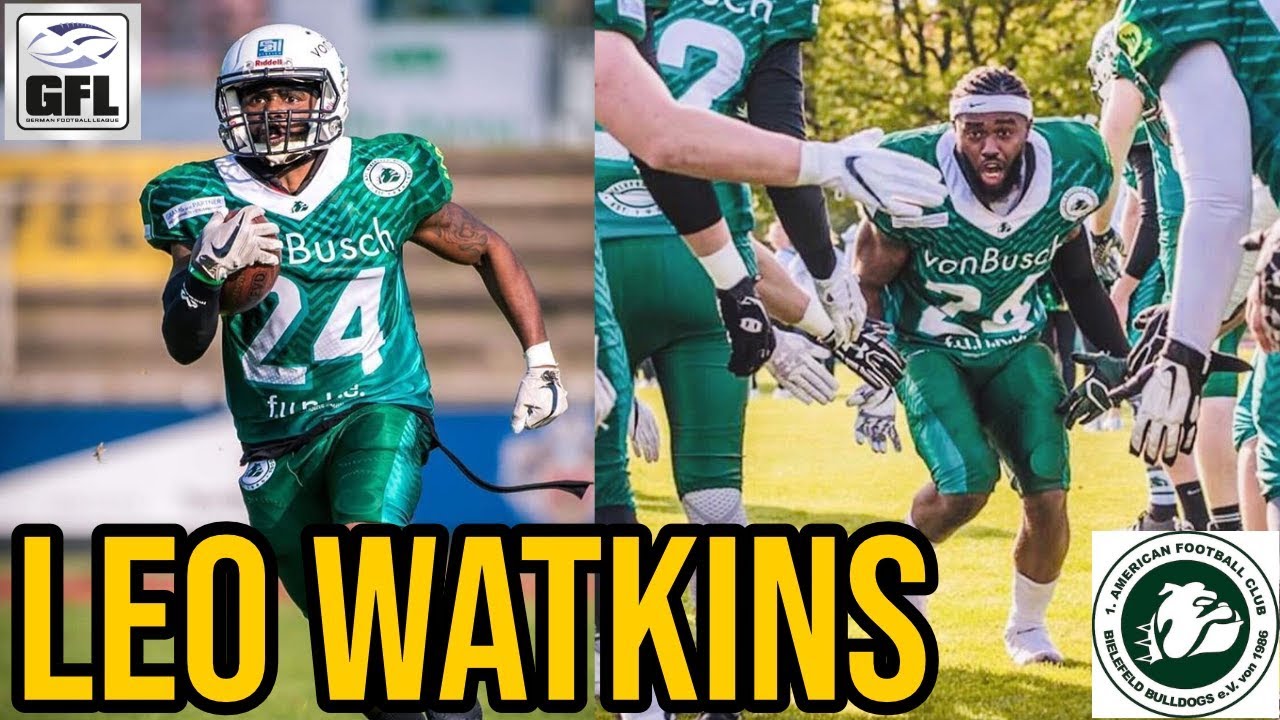 Leo Watkins // Bielefeld Bulldogs // GFL Highlights - YouTube