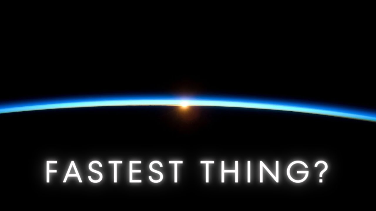 The Fastest Thing in The Universe. - YouTube