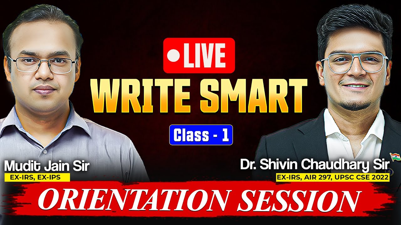Dr Shivin and Mudit Jain's Most Flagship Program: Write Smart Answer ...