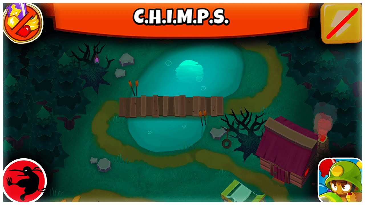 BTD 6 The Cabin - Chimps Time-lapse [BEGINNER] - YouTube
