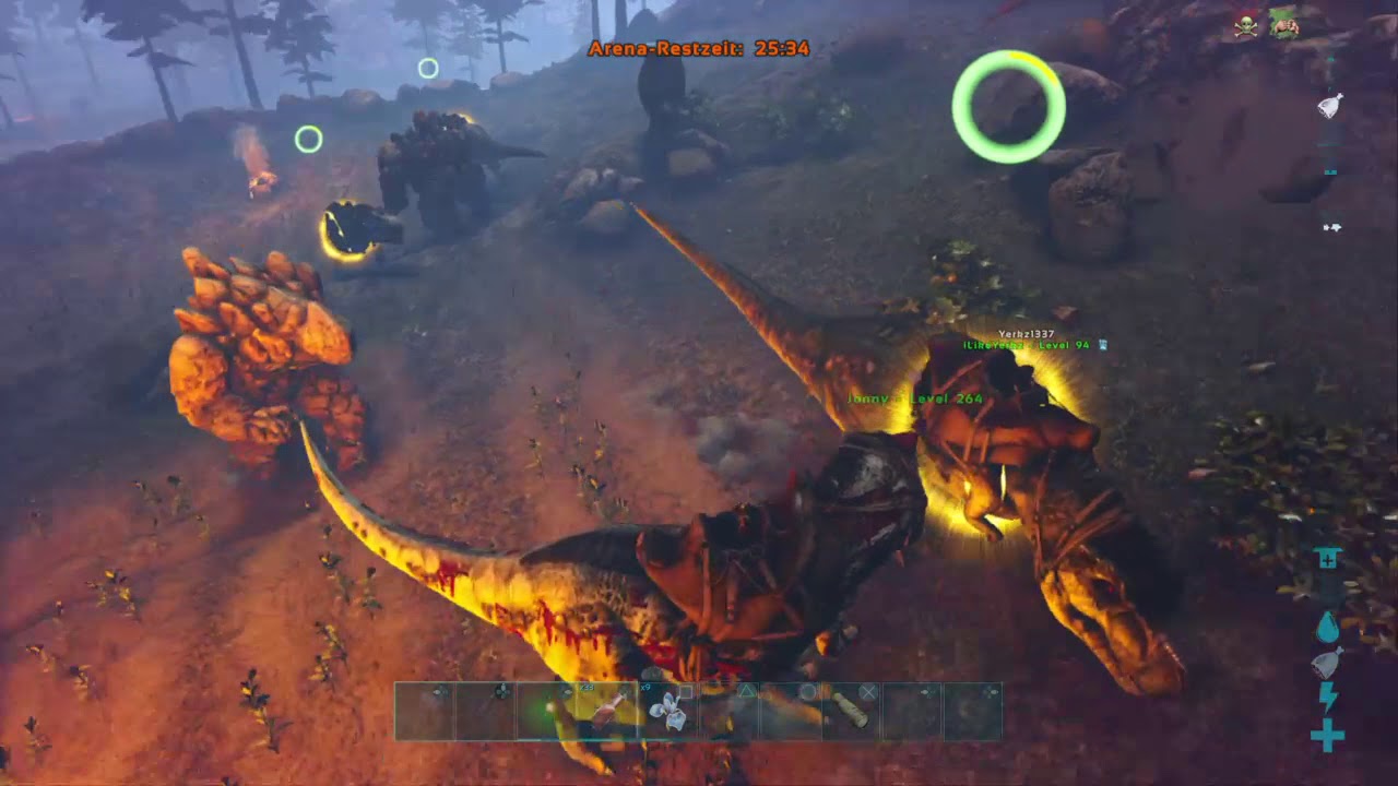 ARK ragnarok boss medium ps4 part 2 - YouTube