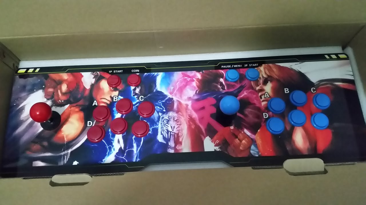 Arcade Pandora Box 6s recreativa - YouTube