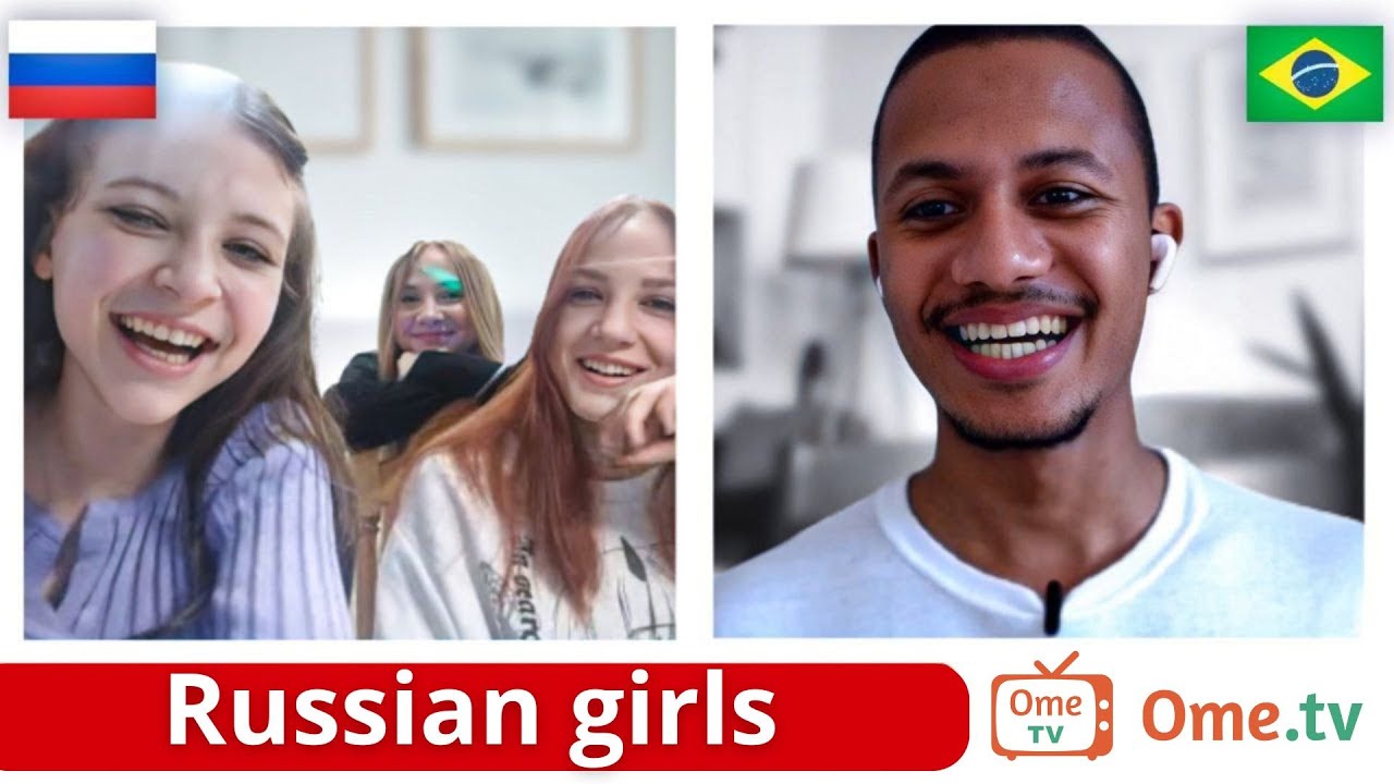 Surprising Russian girls by fluently speaking Russian on OmeTV - YouTube