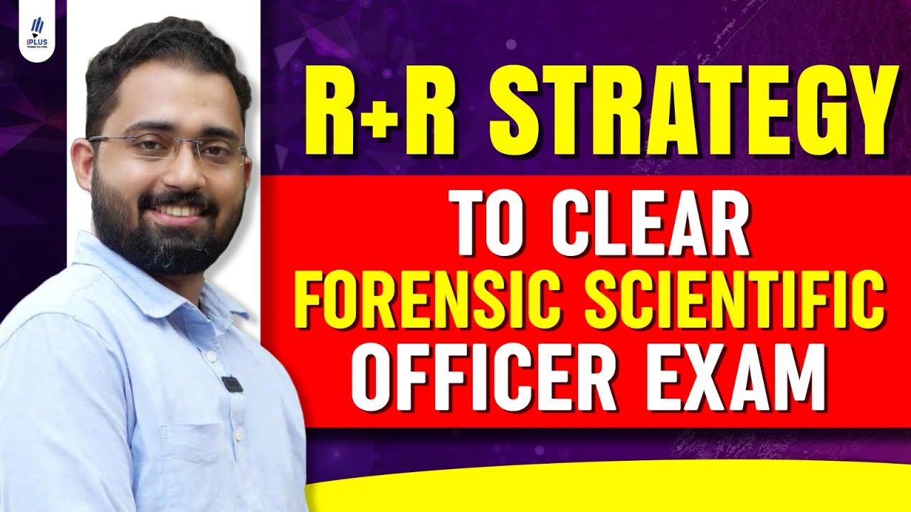 R+R Strategy | To Clear Forensic Scientific Officer Exam - YouTube