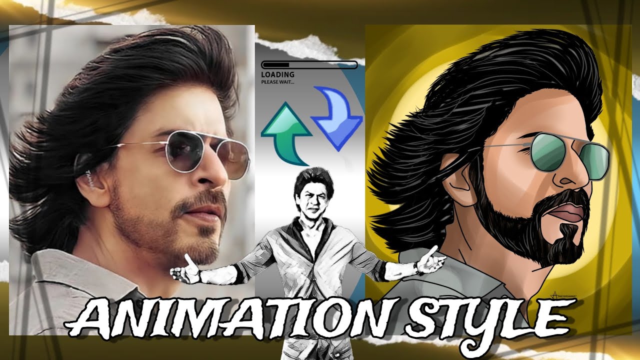KING - SRK | Anime Style | pathaan | shahrukh khan | Digital Art ...