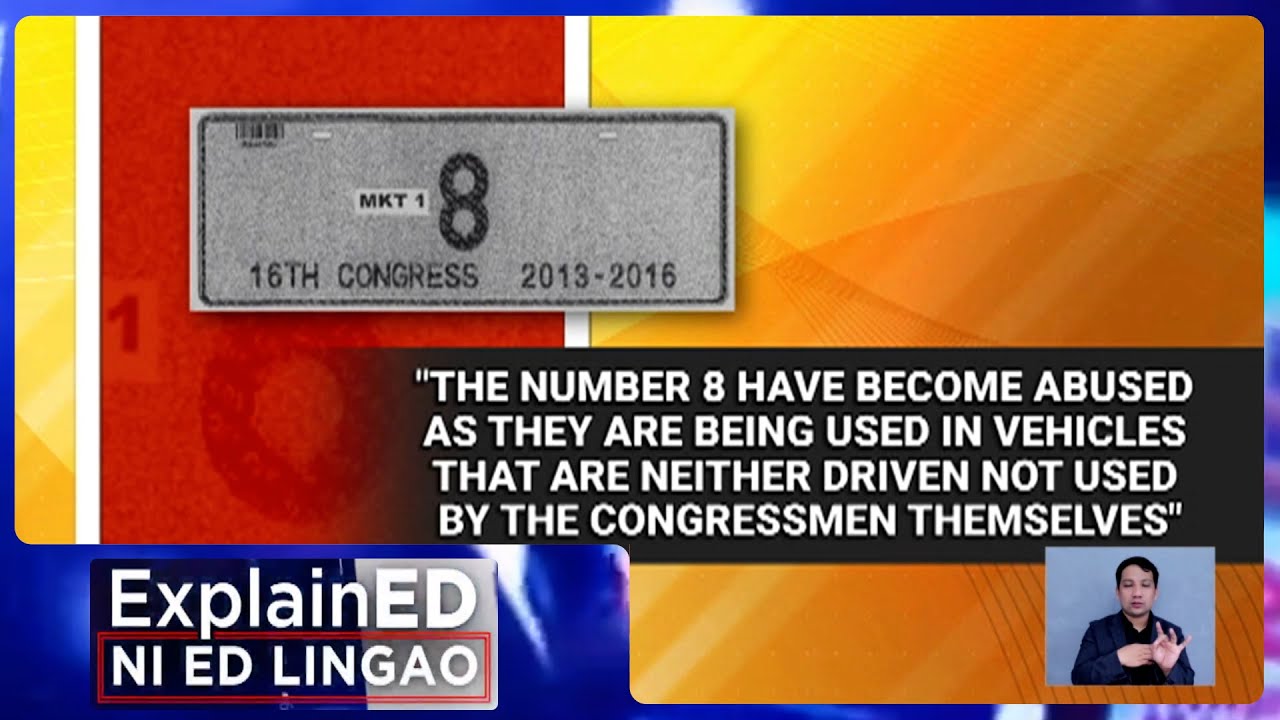 News ExplainED: Protocol plates | Frontline Pilipinas - YouTube