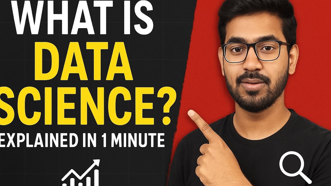 “What is Data Science? Simple Explanation in 1 Minute! 🔍 | #Shorts # ...