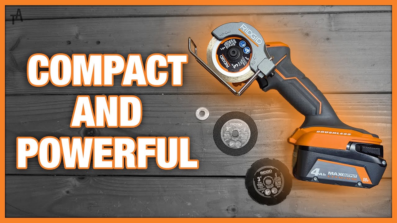 Lightweight & Easy to Use! Ridgid Sub Compact Brushless 3in Multi ...