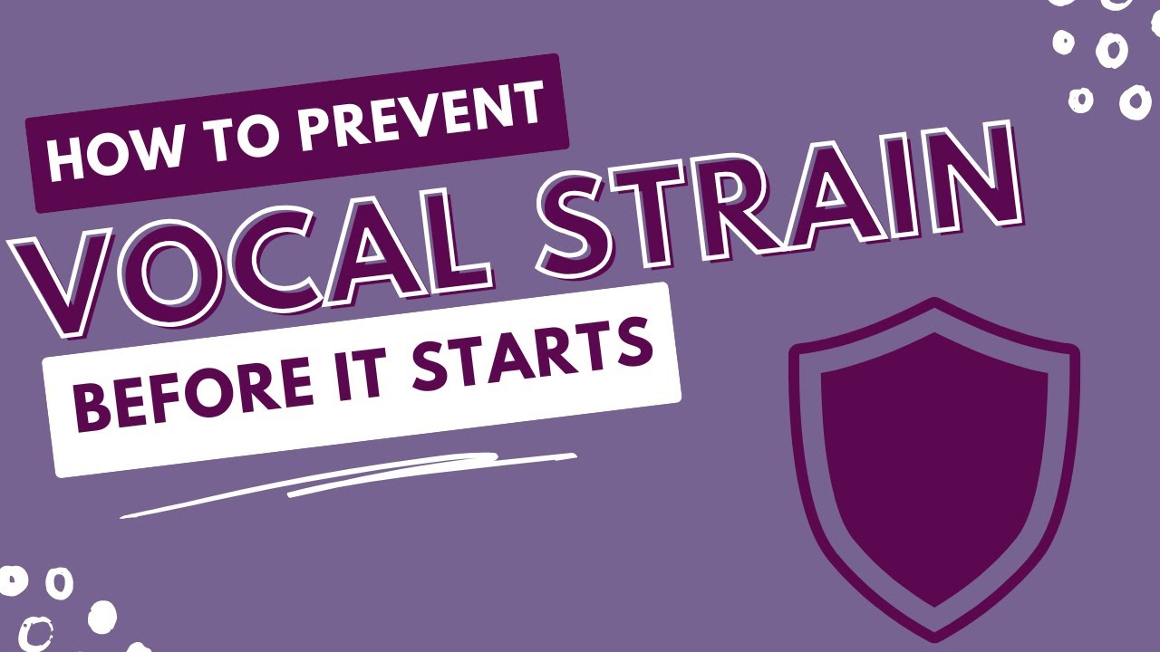 How to Prevent Vocal Strain Before It Starts || Vocal Health Care EP5 ...