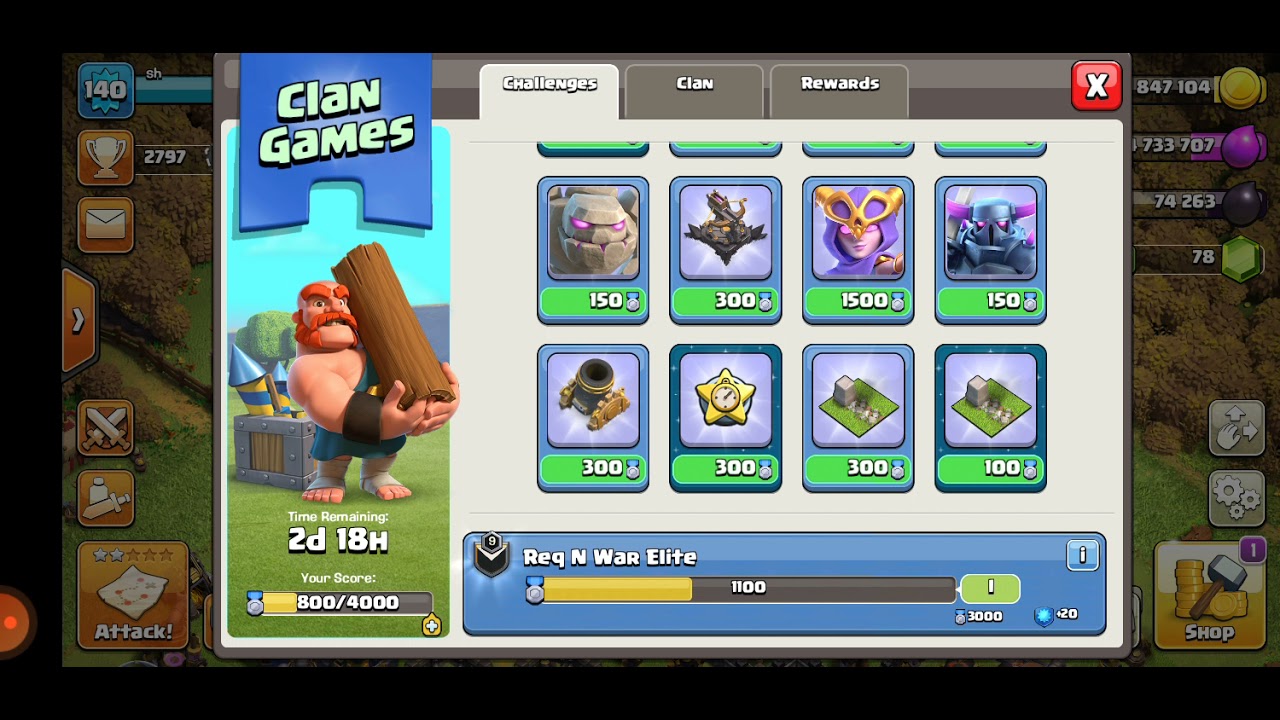 coc 3 task completed - YouTube