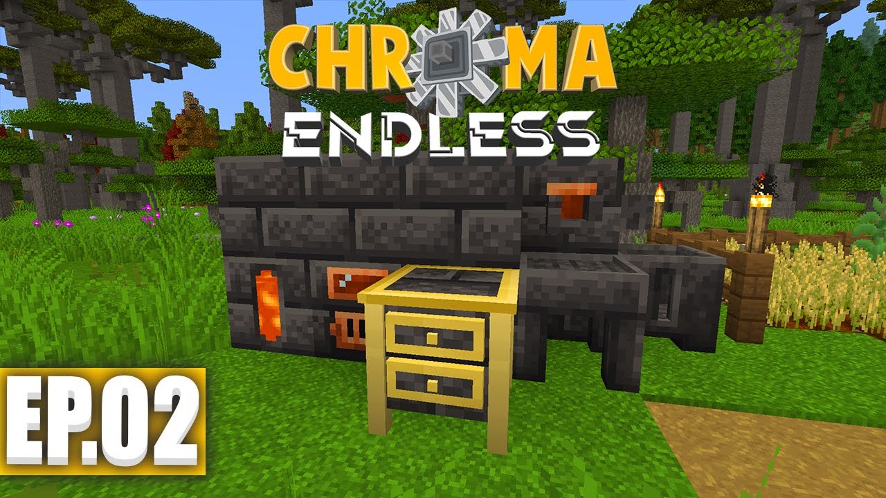 Minecraft Chroma Endless | LA FORGE TINKER ! - #2 - YouTube
