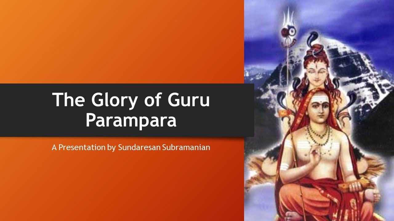 The Glory of Guru Parampara - YouTube