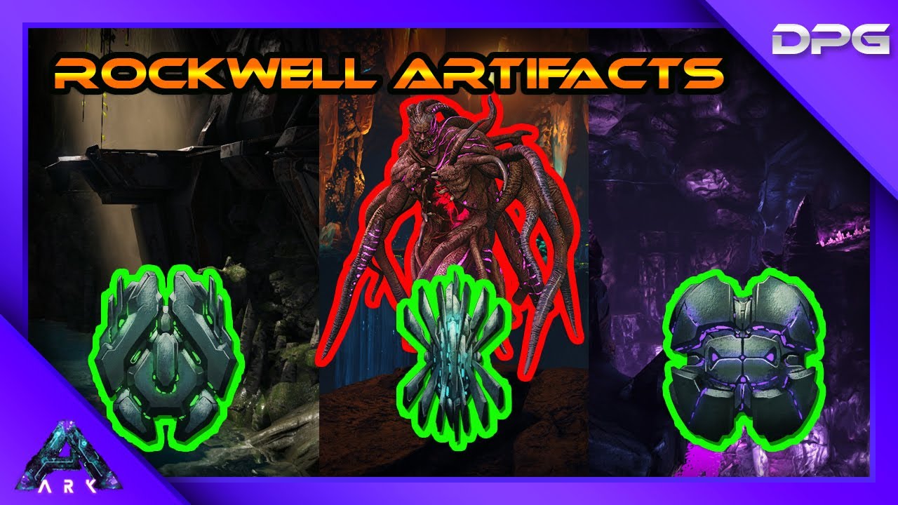 All Rockwell Artifact Caves - ARK: Survival Evolved - Aberration - YouTube