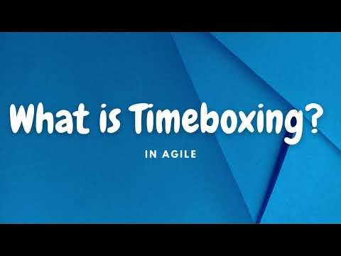 Timeboxing in Agile - YouTube
